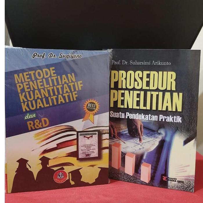 Jual Paket 2 Buku -R&D (Kualitatif Kuantitatif) Dan -Prosedur ...