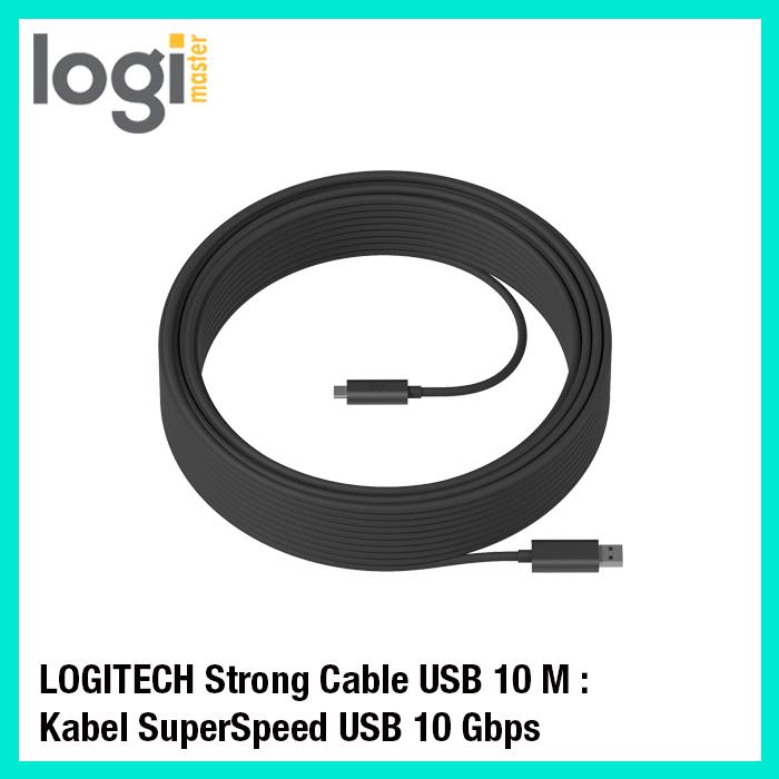 Jual Logitech Strong USB Cable 10 meter - Tap, Rally Camera, Meetup ...