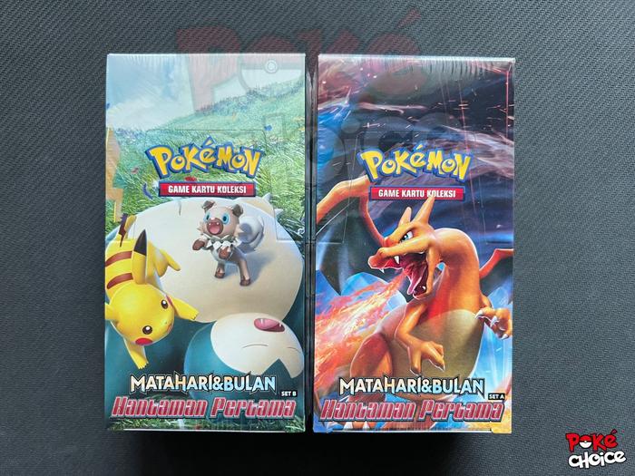 Jual Pokemon Indonesia Hantaman Pertama Booster Box Set A+B - Jakarta Barat - PokeChoice | Tokopedia