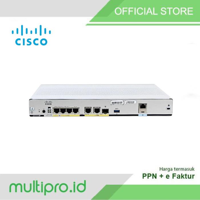 Promo Cisco 1000 Series Integrated Services Router - SNTC 1 Tahun C1111 ...