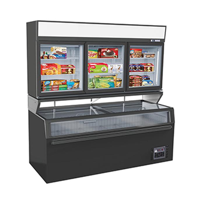 Jual GEA Combi Display Freezer PEONY-210 / pemajang dan menyimpan ...