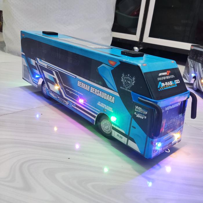 Jual Miniatur Bus Oleng Telolet Basuri - BB Ar-Rasyid, Telolet Basuri ...