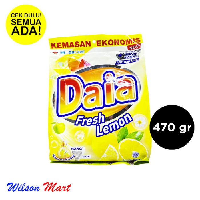 Jual DAIA FRESH LEMON 470 GRAM DETERJEN DETERGENT - Jakarta Barat ...