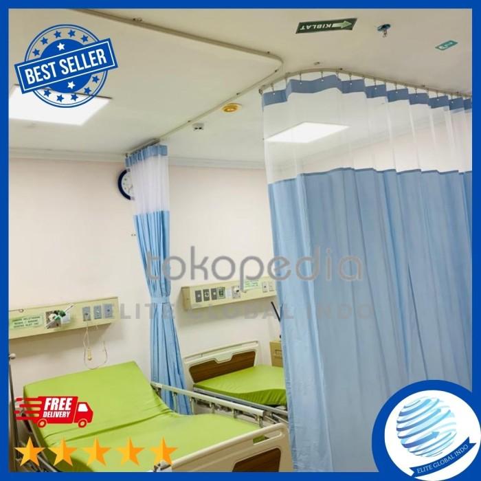 Jual rel gorden rumah sakit untuk sekat ruang pasien/igd/ugd rumah ...