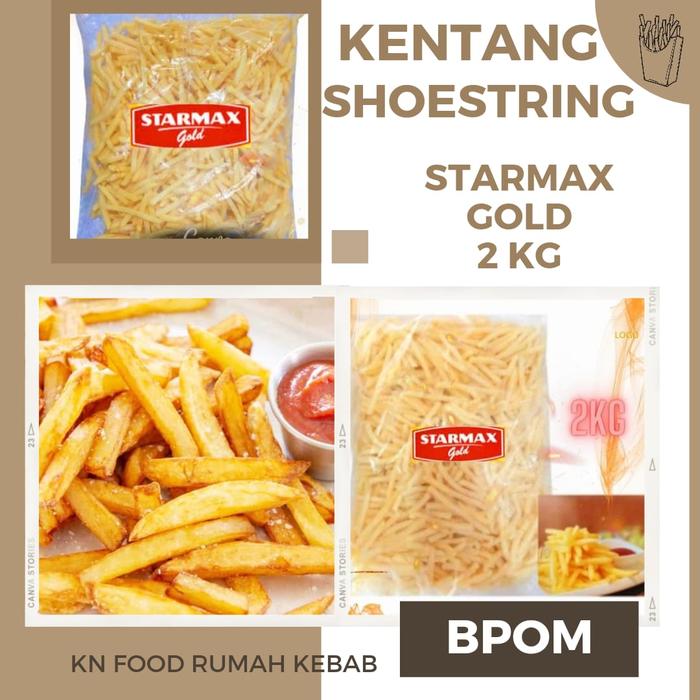 Jual Kentang Beku French fries Aviko -Kentang Beku 1 box isi 2 kg x 5 ...