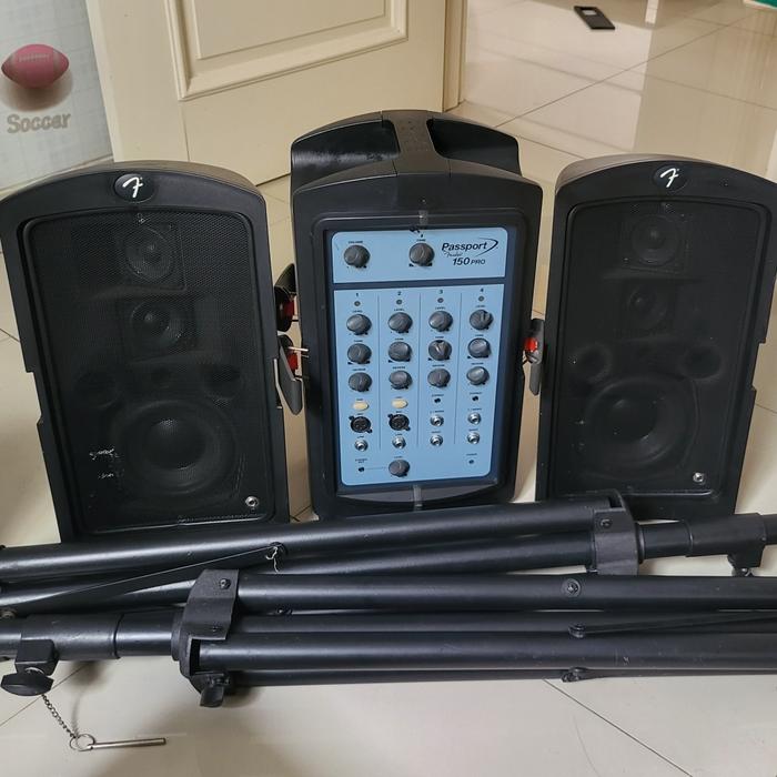 Jual fender passport 150 pro speaker foh portable PA system - Kota ...