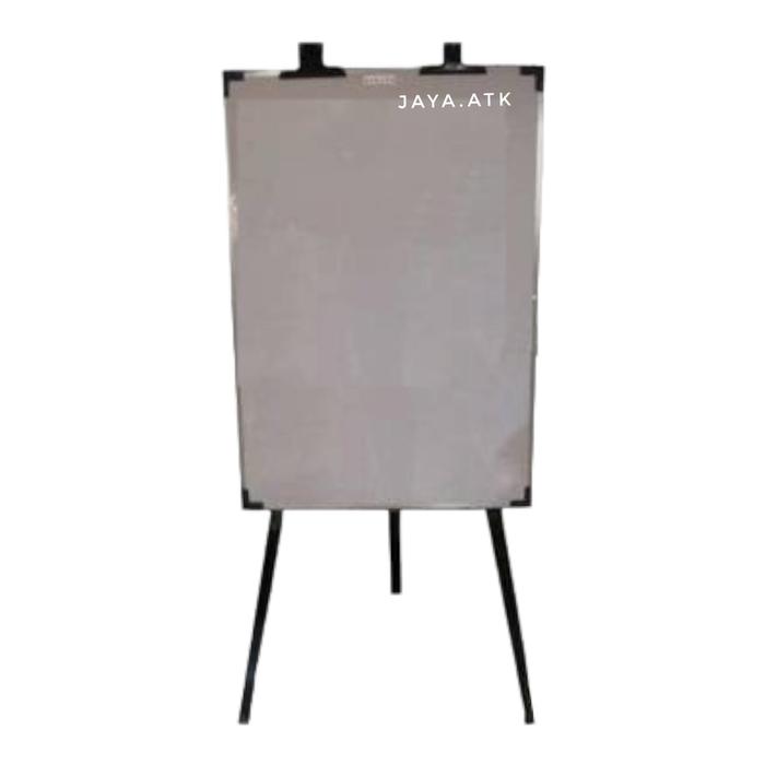 Jual PAPAN TULIS FLIPCHART 90 X 60 CM PAPAN PRESENTASI KERTAS JEPIT ...