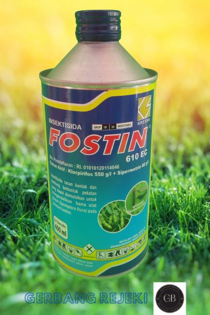 Jual INSEKTISIDA FOSTIN 610 EC ( Klorpirifos 550 g/l + Sipermetrin 60 g ...