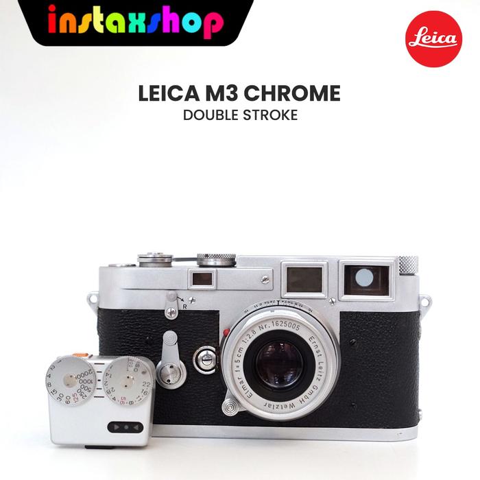 Jual Leica M3 Chrome Double Stroke Second - Body,lensa,lm Di Seller ...