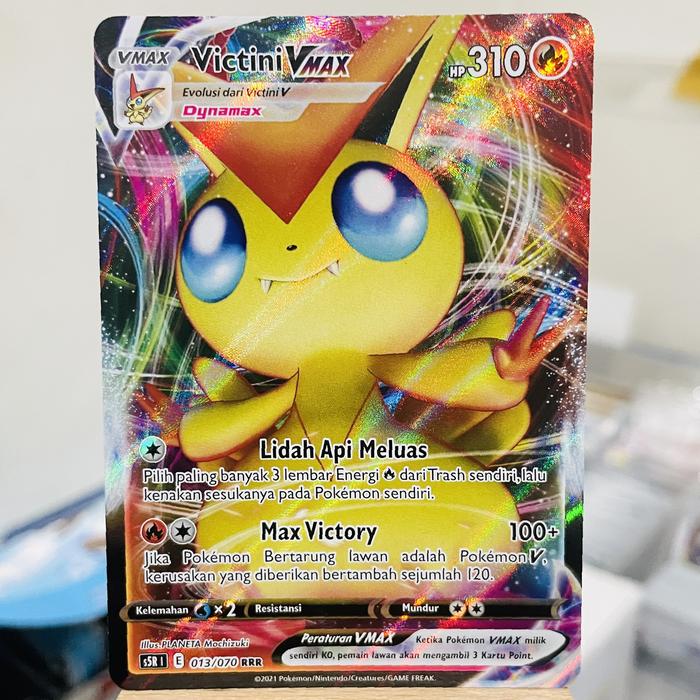 Jual Victini Vmax s5r RR Kartu pokemon indonesia tcg card - Kota ...
