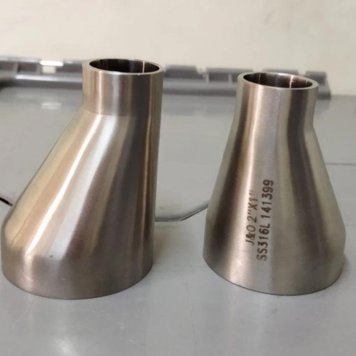 Promo REDUCER SANITARY ECCENTRIC SS316L 4" x 2" inch / Reducer ...