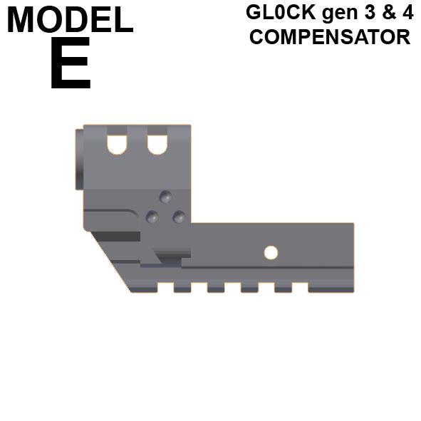 Jual GBB GBBR KJW WE G17 G34 G18C Comp Compensator 3D Plastik Hitam ...