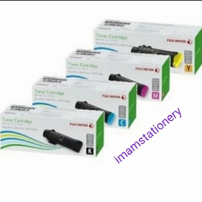Jual toner fuji xerox Cm 315z high capacity original paketan satu set ...