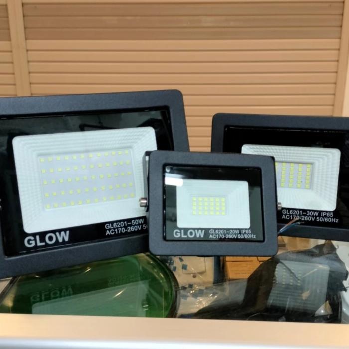 Jual Kap Sorot LED Glow / Kap Floodlight LED 10 20 30 50 100 200 Watt - Glow 10 Watt - Jakarta ...