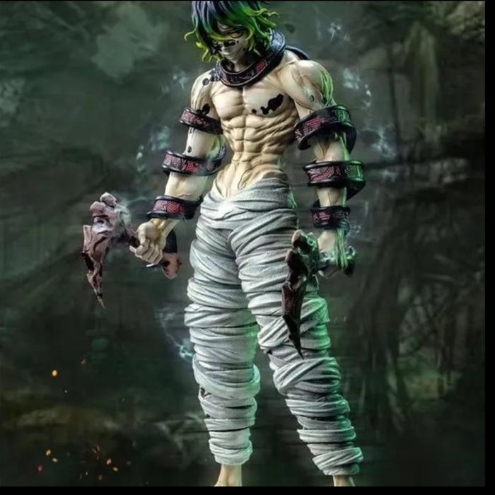 Jual Demon Slayer Kimetsu no Yaiba Upper Moon Gyutaro KWS Statue Figure ...