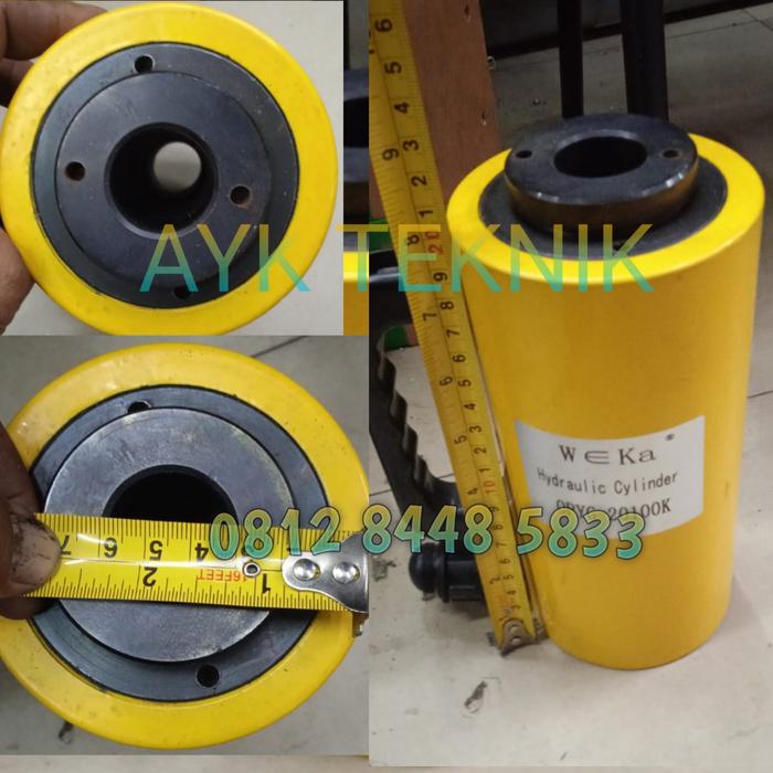 Jual Hydraulic cylinder Hollow Plunger 30 ton (OPYG-30100K) - Jakarta Barat - AYK TEKNIK | Tokopedia