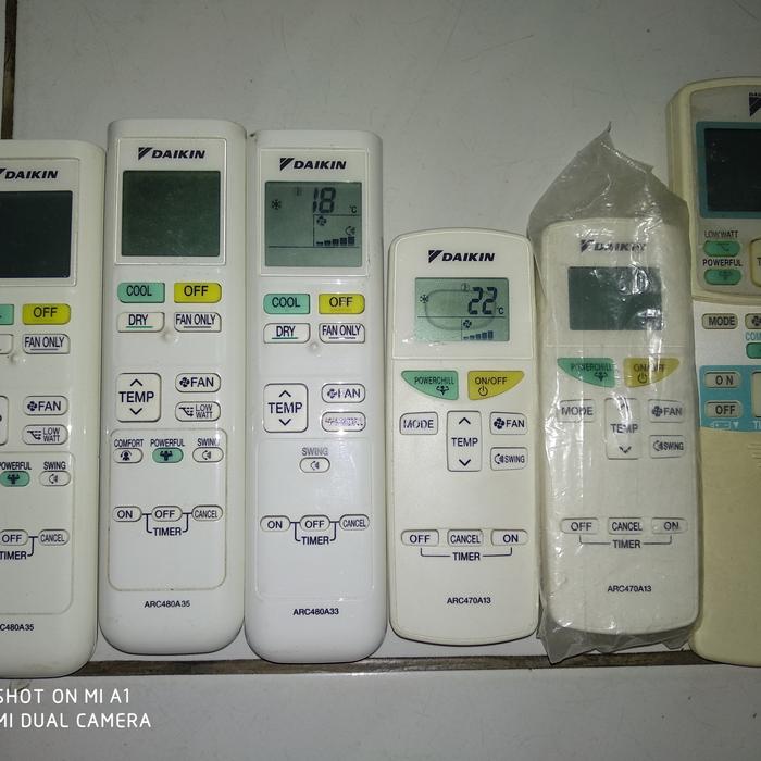 Jual remote ac daikin standart thailand - Jakarta Timur - cover_mesin ...