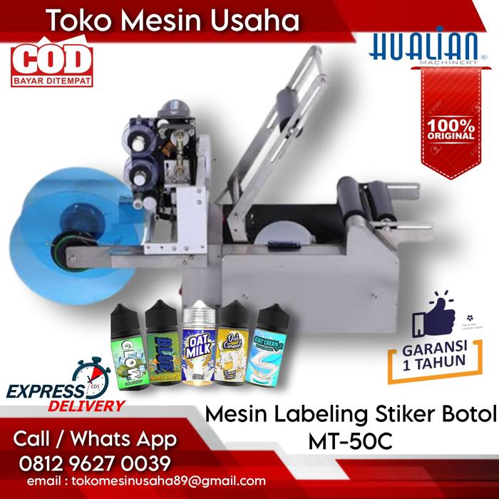 Jual Mesin Labeling Tempel Stiker Botol Dan Coding MT-50C HUALIAN - Jakarta Barat - TOKO-MESIN ...