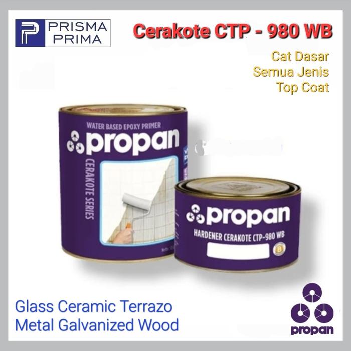 Jual PROPAN Cerakote CTP 980 WB Cat Dasar Keramik Bathtub Kloset Wastafel - Kota Denpasar - Toko ...