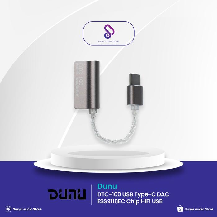 Jual Dunu DTC-100 USB Type-C DAC ESS9118EC Chip HiFi USB - Kota Surabaya - Surya Audio Store ...