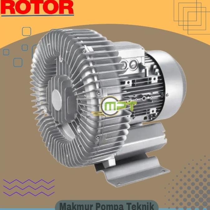 Jual Ring Blower Tambak Udang Vortex Rotor Hb-750 1Hp 0,75Kw Ring ...