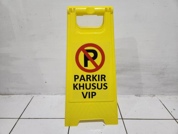 Jual Rambu DILARANG PARKIR Plang palang No parking Valet Hotel Ruko ...