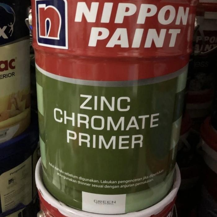 Jual Cat Zinc Chromate Cromate Nippon Meni Pail 20 kg liter 20kg ...