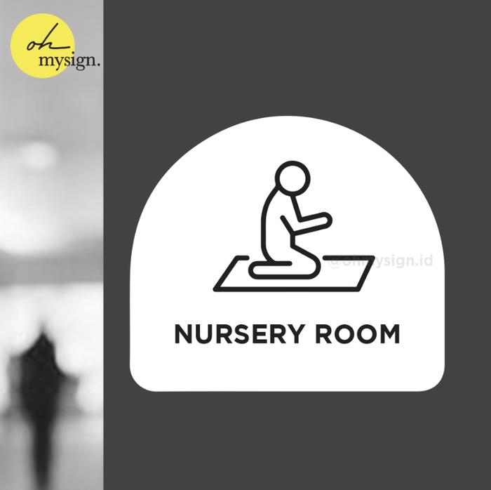 Jual Sign Board Akrilik Prayer Room Papan Acrylic Signage Tempel - Arch ...