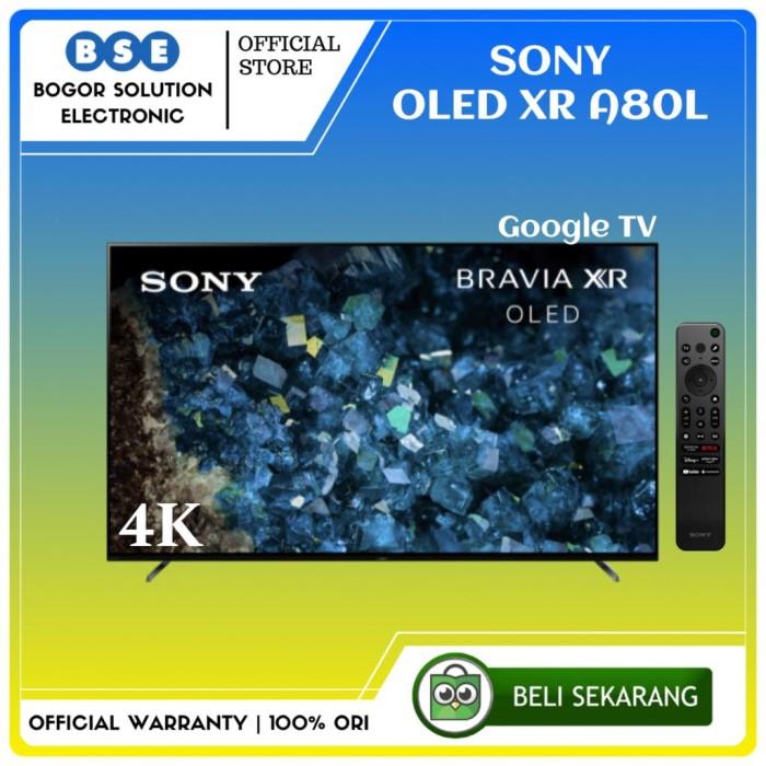 Promo SONY BRAVIA OLED A80L 65 Inch Pengganti A80K 65 Inch Sony XR-65A80L 4K Cicil 0% 3x - Kota ...
