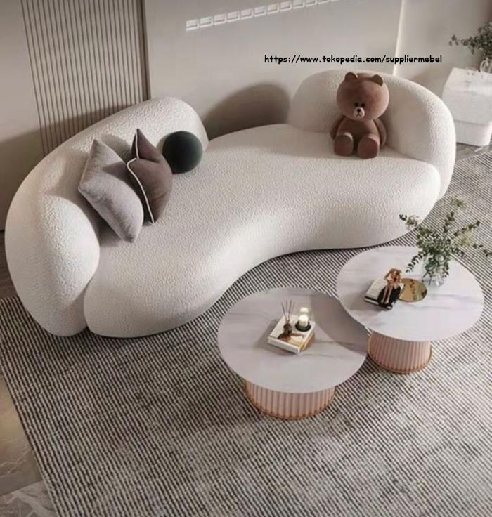 Jual Sofa Unik Ruang Tamu Mewah - Sofa Lengkung Ruang Tamu Model ...