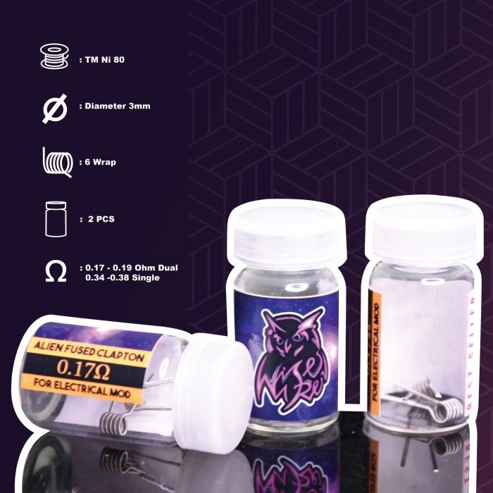 Promo Coil wise wire alien fused clapton mletek mletek - Kota Surabaya ...