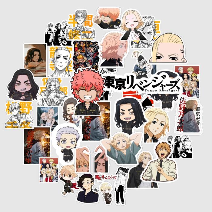 Jual Sticker Tempel "Sticker Pack Tokyo Revengers 40pcs" - Kota ...