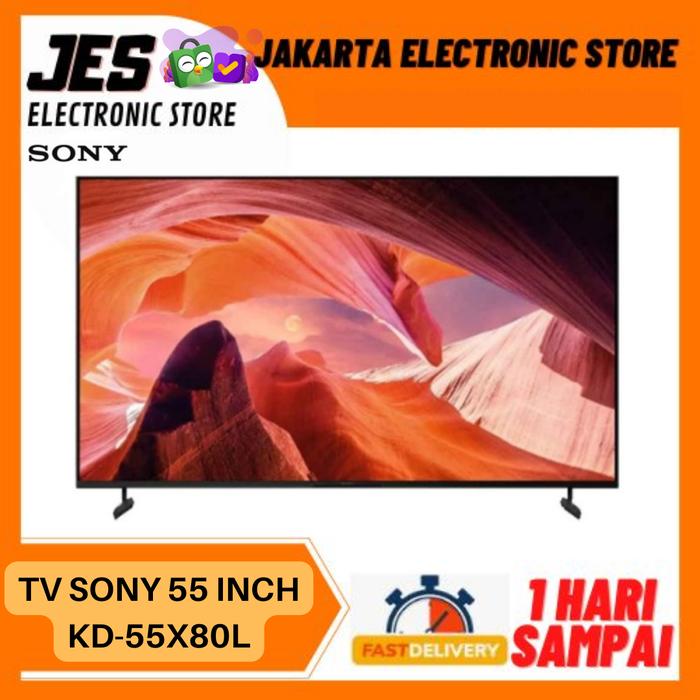 Promo SONY KD-55X80L GOOGLE TV UHD 4K 55INCH HIGH DYNAMIC RANGE // KD ...