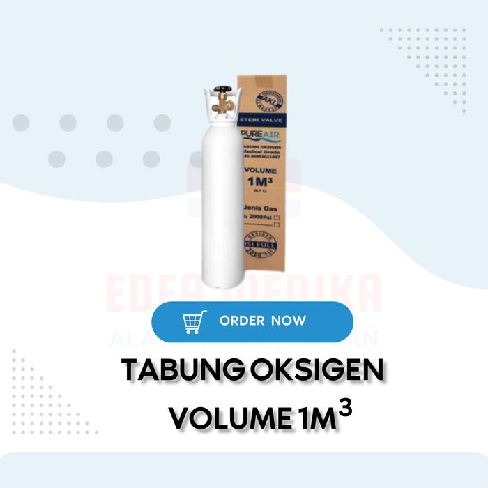 Jual tabung oksigen 1m3 - Kab. Sragen - Edfa Medika | Tokopedia