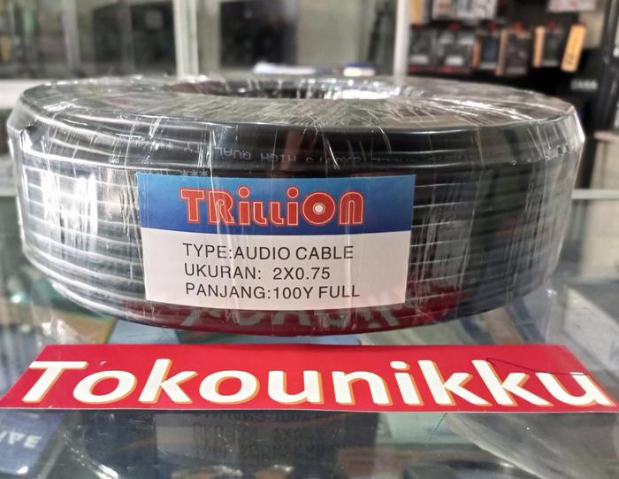 Jual KABEL LISTRIK/AUDIO TRILLION 2 X O,75MM - Kota Malang - Tokounikku ...