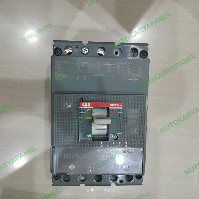 Jual Mccb Abb Type Sace Tmax Xt4N 250A 3P 36Ka 1Sda068090R1 - Jakarta Barat - Industrial ...