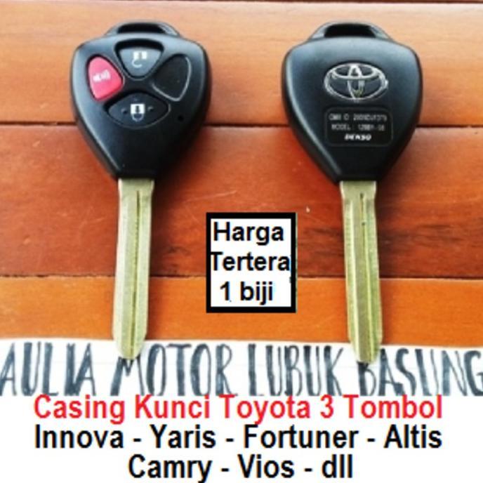 Jual Casing Remote Kunci Model Original Toyota Innova Yaris Fortuner ...