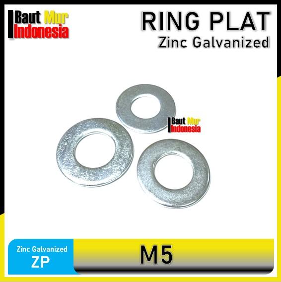 Jual Ring Plat - Washer Plat M5 ISI 100PCS - Kab. Bekasi - BAUT MUR ...