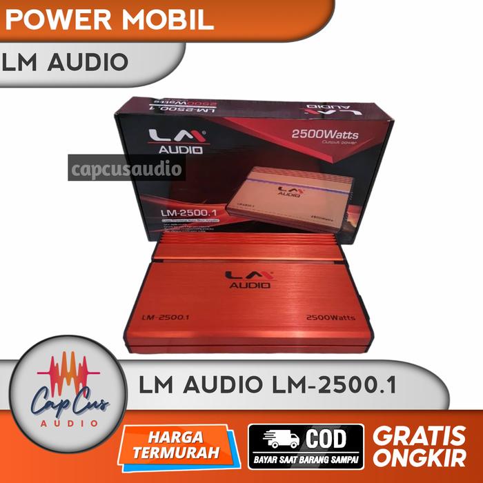 Jual POWER MONOBLOCK MONOBLOK LM AUDIO LM 2500.1 / 2500 1 CLASS D RESMI - Kota Bekasi - CapCus ...