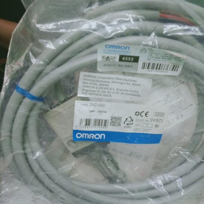 Jual Limit Switch Omron D4C-1260 Original Asli 💯 - Jakarta Barat ...