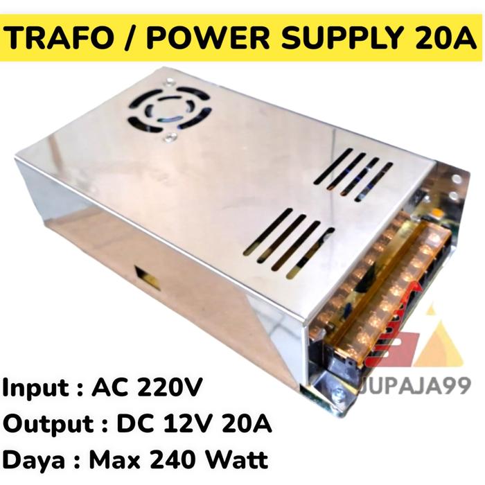 Promo Trafo Led Strip 20A Power Supply - Kota Surabaya - Jupaja99 ...