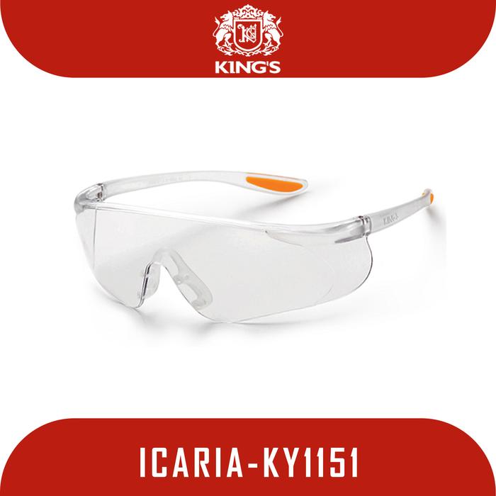 Jual Kacamata / Safety Glasses Merk King's By Honeywell Type Icaria ...