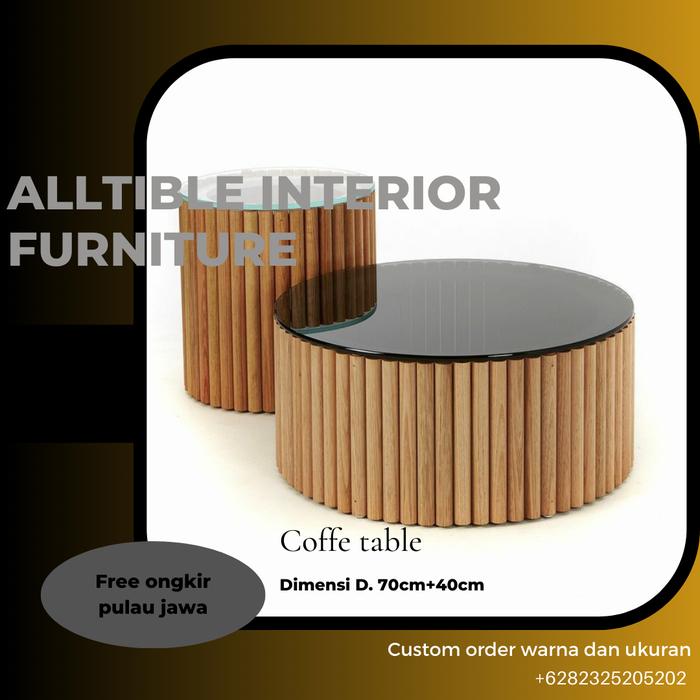 Jual meja tamu coffee table martian informa - Kab. Jepara - ALLTIBLE ...
