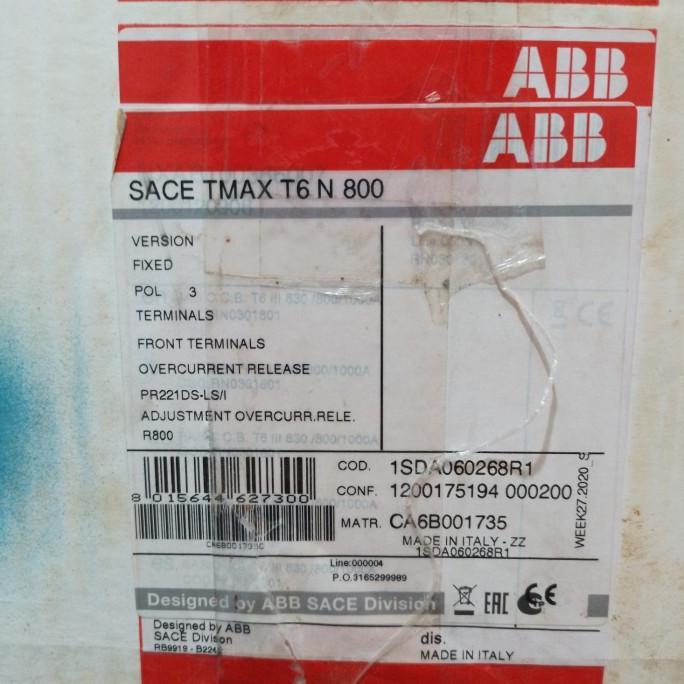 Jual Sace Tmax T6N 800A Mccb Abb 800A 3P R800 - Jakarta Barat ...