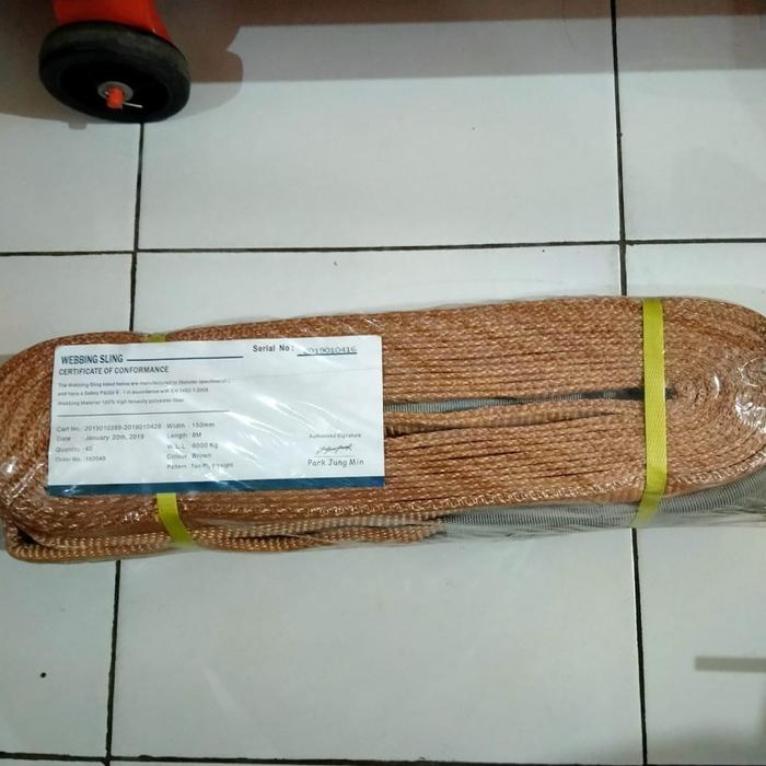 Jual WEBSTER WEBBING SLING 6TX8MTR - Kota Balikpapan - Teknik Mandiri ...