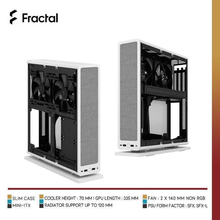 Jual Fractal Design Ridge | Small Form Factor Case Di Seller Sweet Shop ...