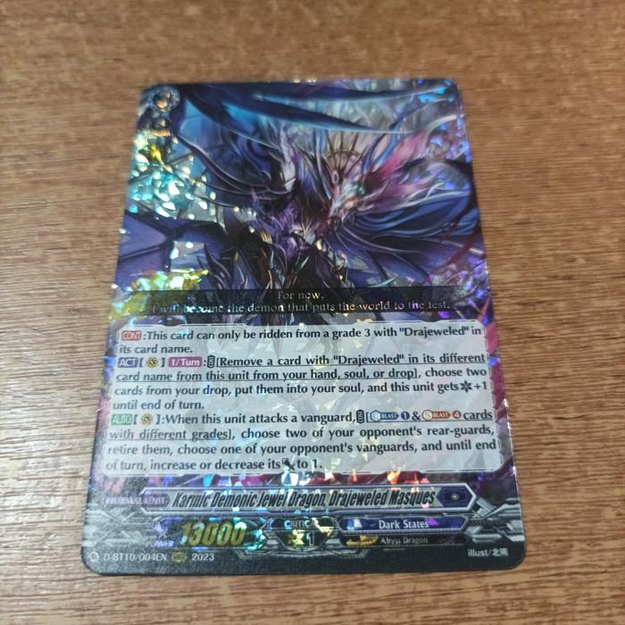 Jual Vanguard DBT10 ENG karmic demonic jewel dragon, drajeweled masques - Kota Surabaya ...