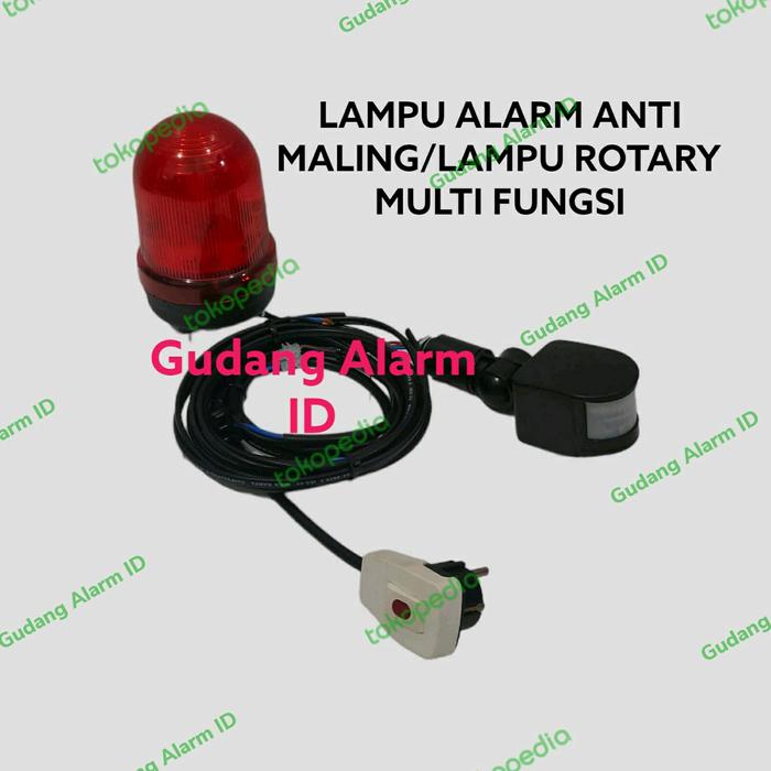 Jual ROTARY LAMP/LAMPU ROTARY DENGAN SENSOR GERAK - ROTARY STANDAR ...