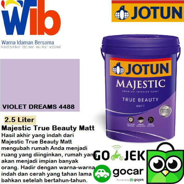 Jual CAT JOTUN Majestic True Beauty Matt 2.5L / VIOLET DREAMS 4488 ...