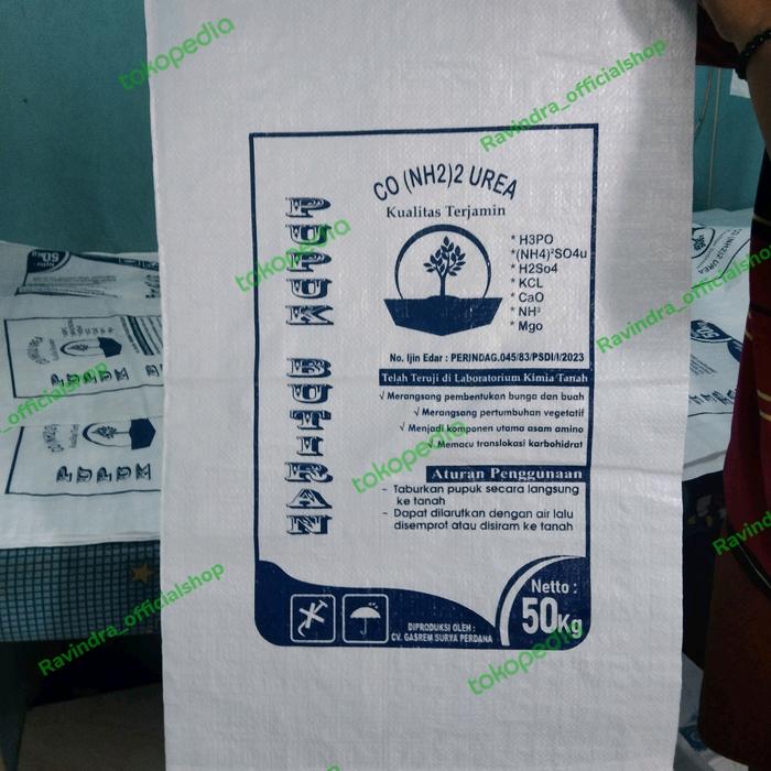 Jual karung putih susu/karung cetak logo/karung sablon logo - Jakarta ...